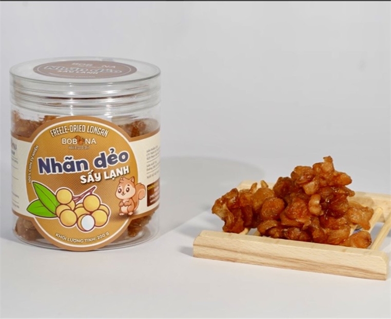 Nhãn dẻo sấy lạnh